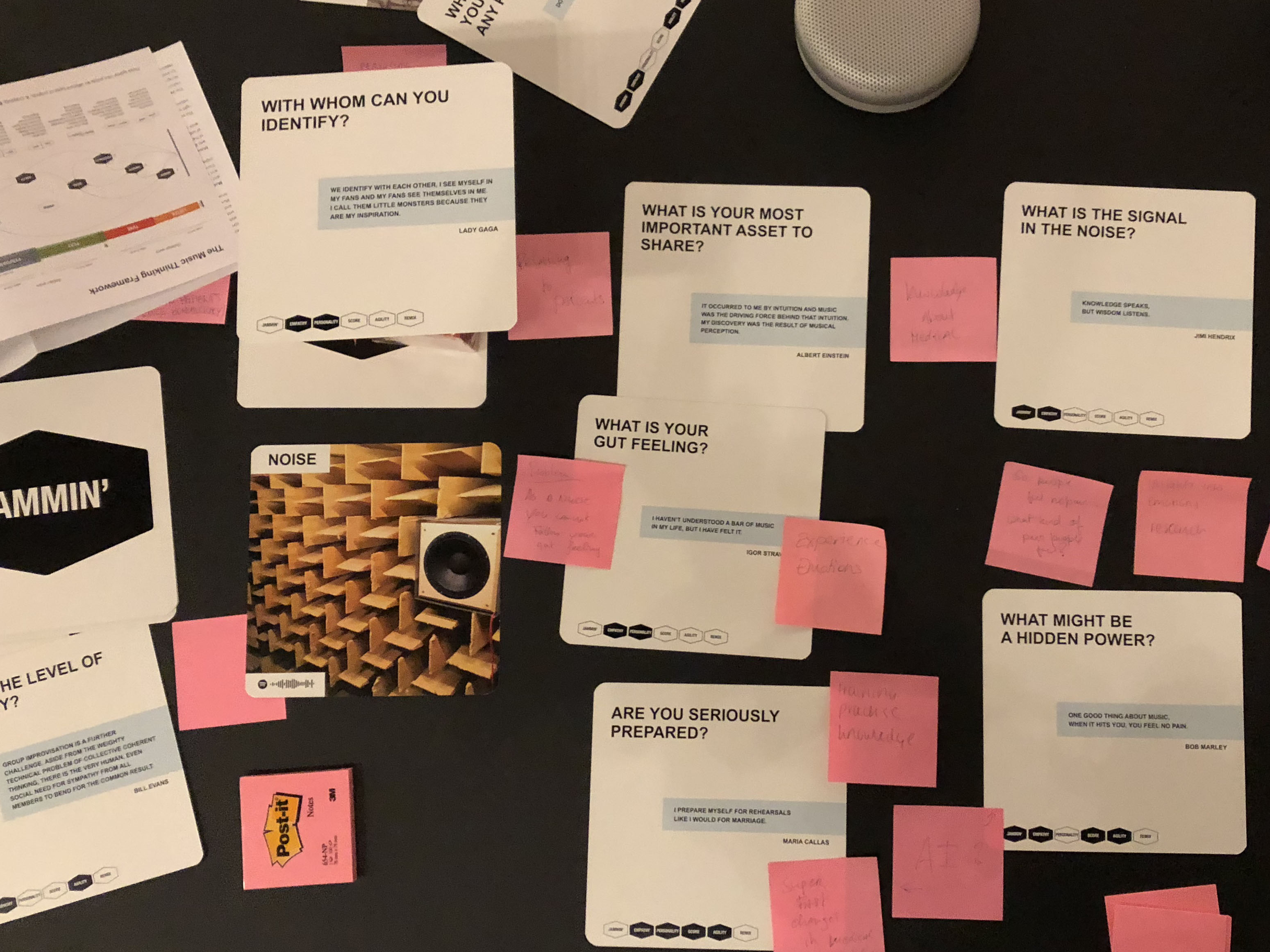 Three ways to play with the Jam Cards - Music Thinking